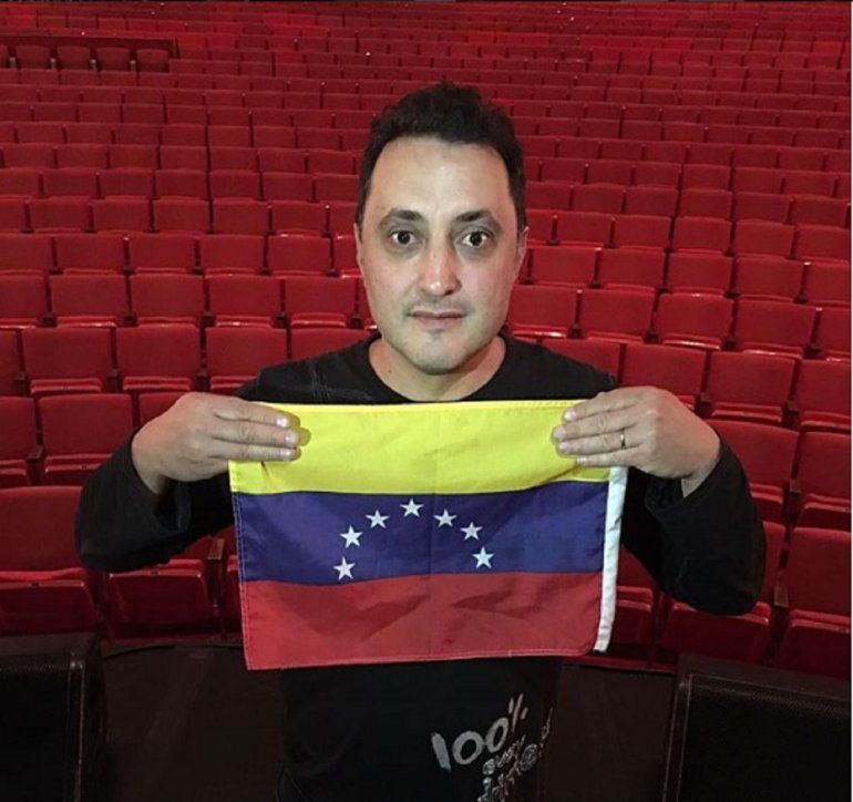 El comediante colombiano Andrés López se solidariza con Venezuela | Escena