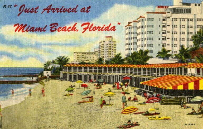 Vintage Miami Beach: Así lucían sus playas y hoteles a principios del ...