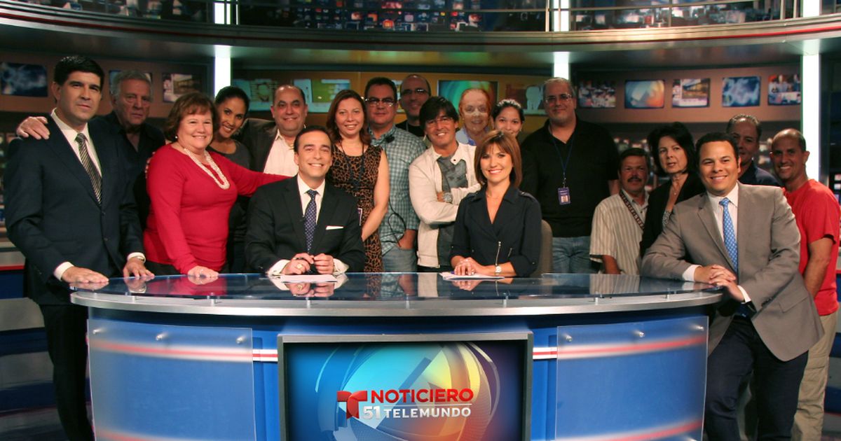 Noticiero Telemundo 51 se despide de su estudio