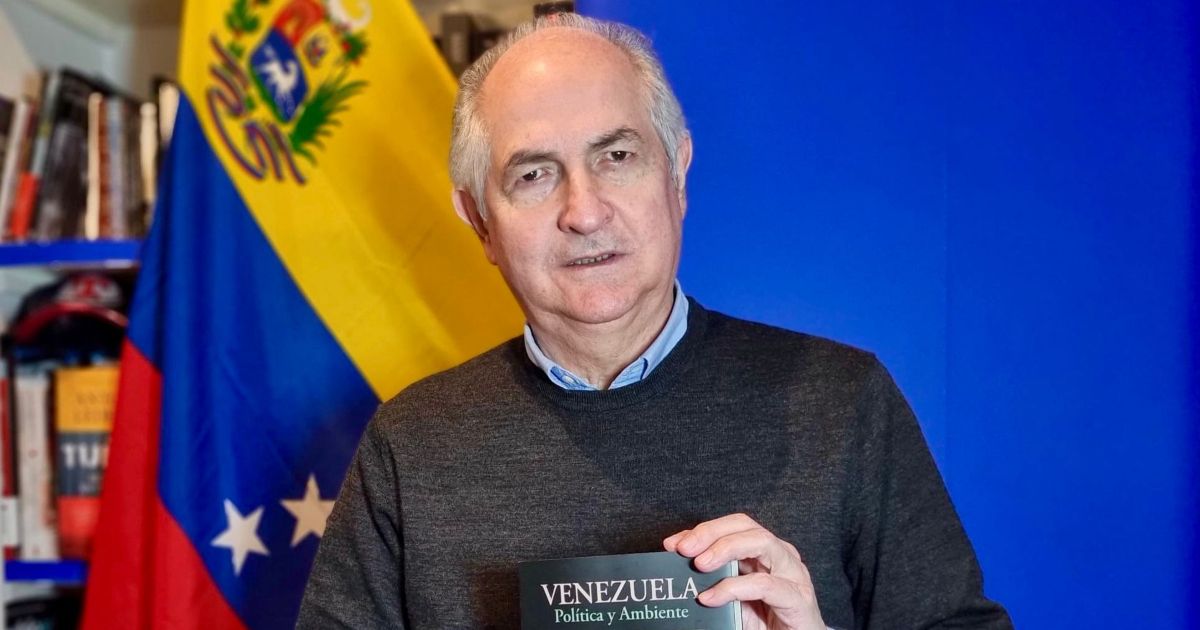 Antonio Ledezma presenta su nuevo libro Venezuela, Política y Ambiente