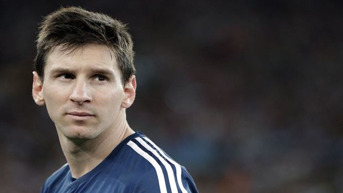 Messi es duda para el juego de hoy de Argentina