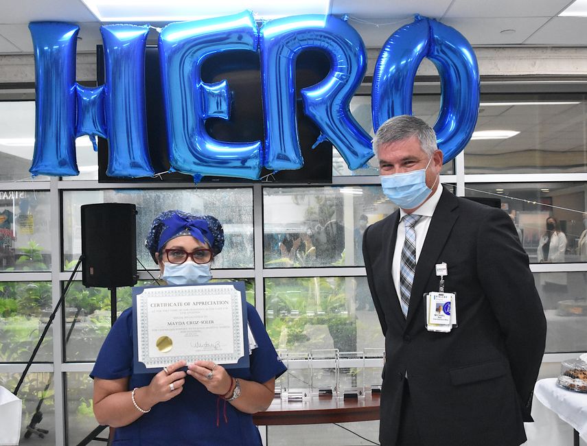 Hialeah Hospital ofrece homenaje a sus héroes