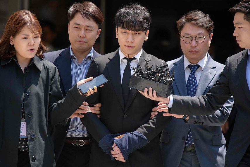 Cantante K-pop Seungri a prisión por incitar a la prostitución