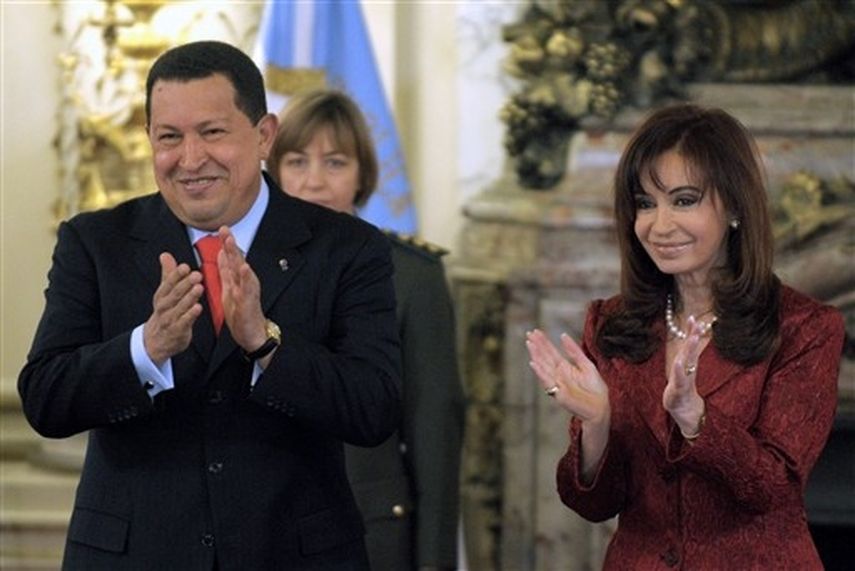 Cristina Fernández y Hugo Chávez habrían lavado dinero a través de ...