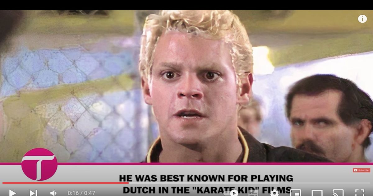 Chad McQueen, actor of The Karate Kid, dies - World Today Journal