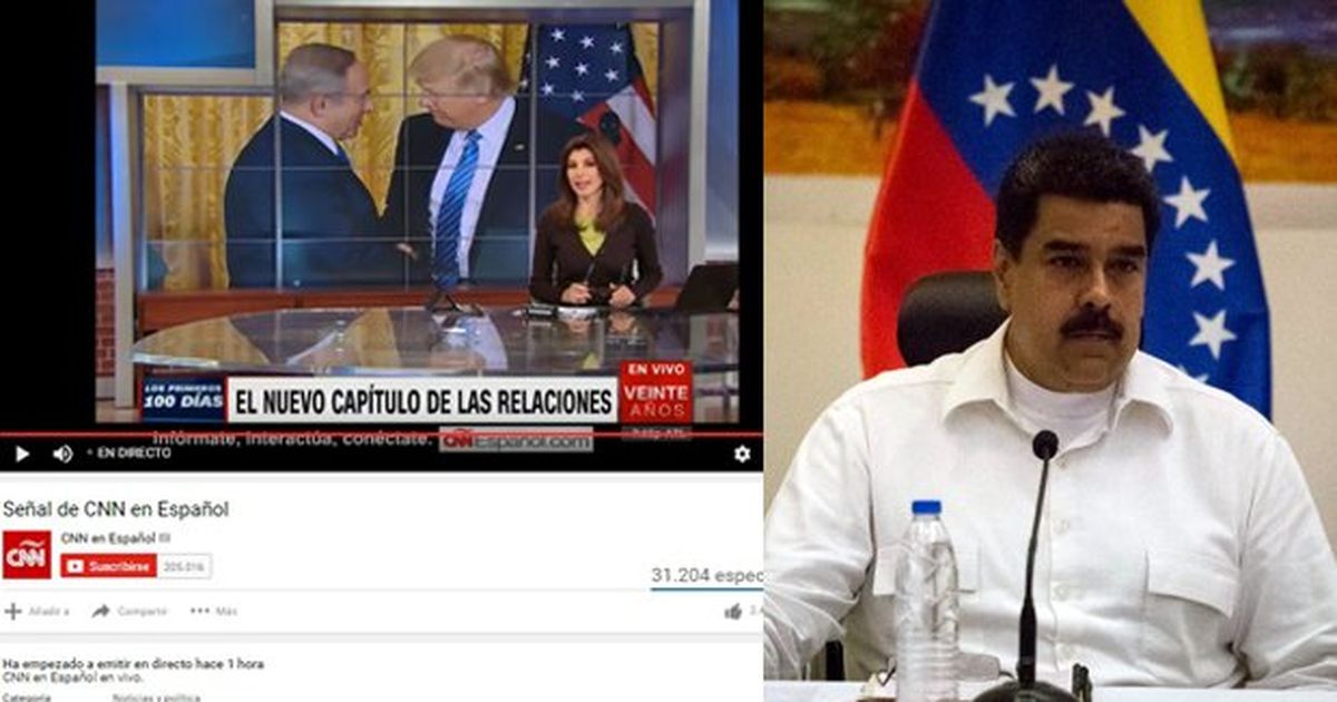 CNN en Español libera su señal en YouTube por bloqueo en Venezuela
