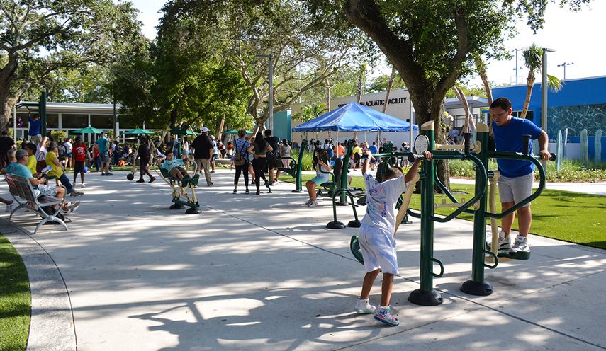 Reabren parque deportivo en Miami tras millonaria reconstrucción