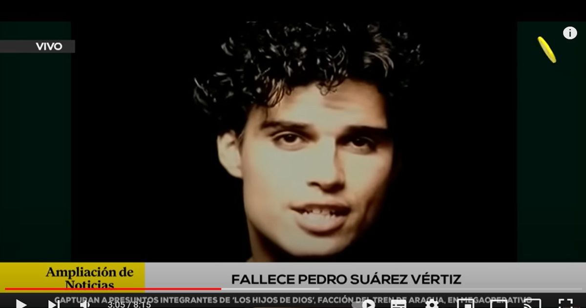 Fallece el músico Pedro Suárez-Vértiz a los 54 años