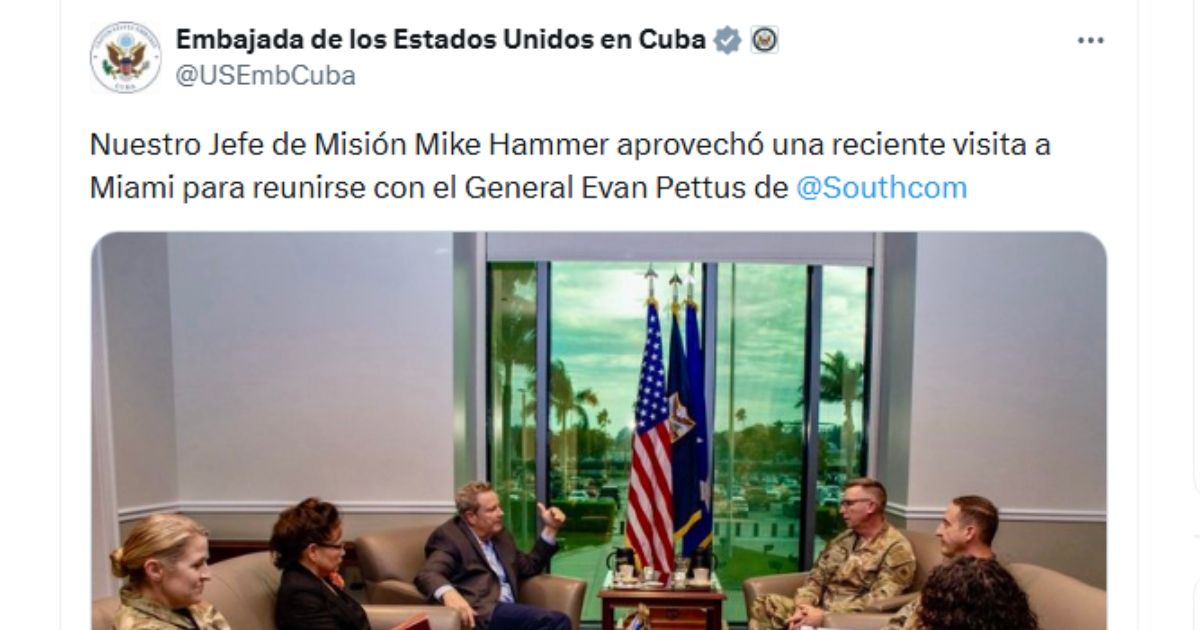 Comando Sur y embajador Mike Hammer miran a Cuba en momento de colapso ...