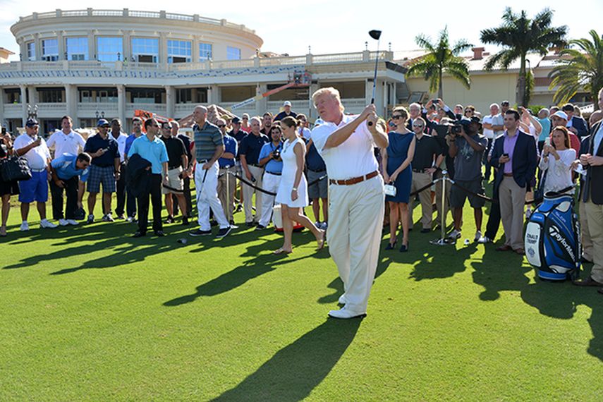 El renovado Blue Monster de Doral, reto para campeones de golf