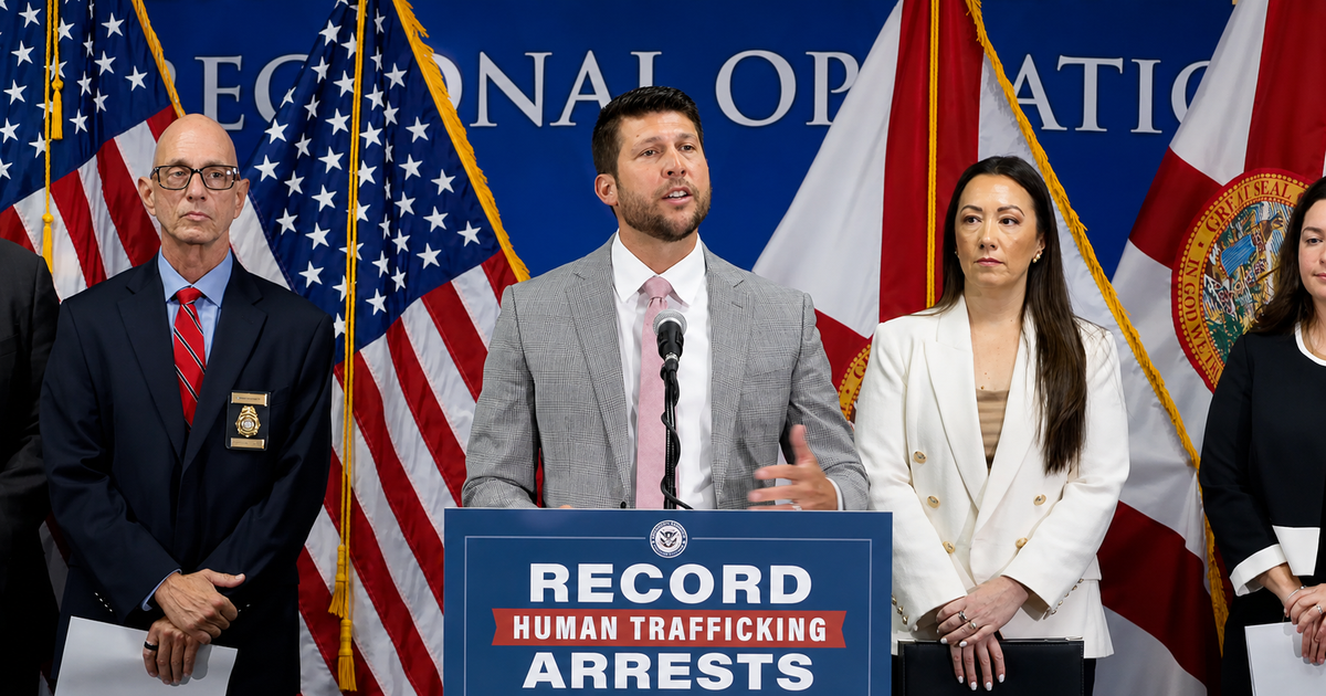 Florida refuerza ofensiva contra la trata humana ante el Mundial FIFA 2026