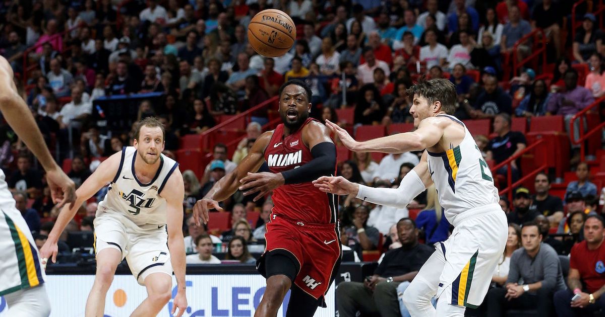 Dwyane Wade definió victoria del Heat sobre los Jazz con dos tiros libres