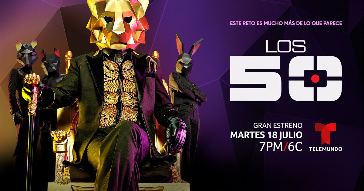 Telemundo presenta el reality Los 50