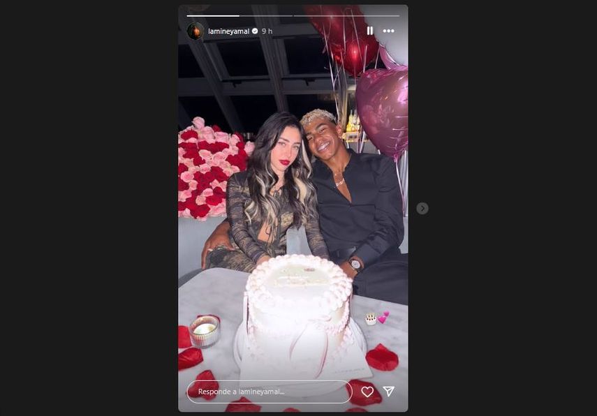 Fotografía confirma romance entre Nicki Nicole y el futbolista Lamine Yamal