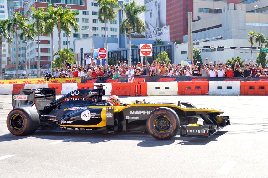 Formula 1 pone a prueba su capacidad en Miami