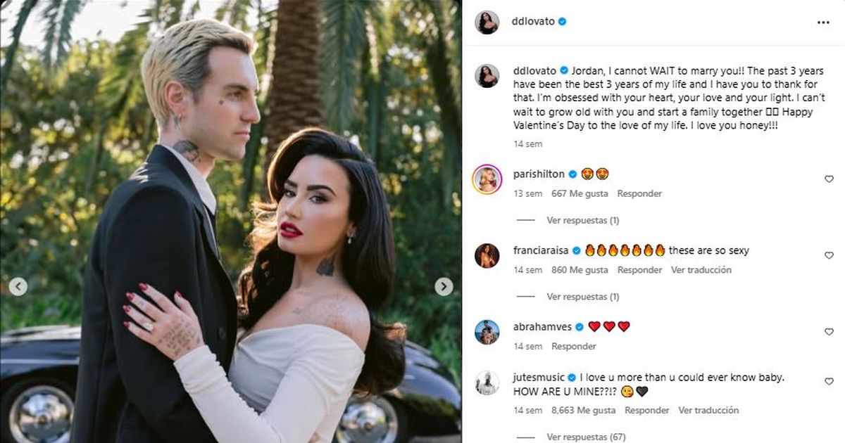 Demi Lovato y Jordan Lutes se casan en California