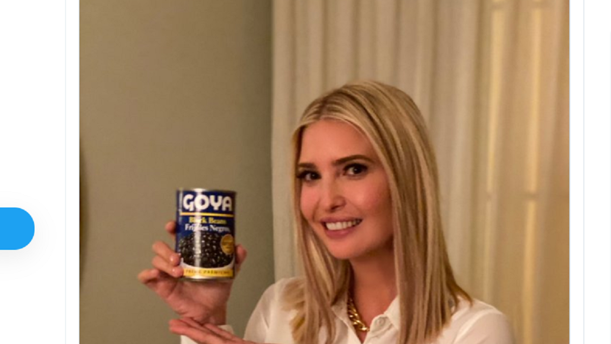 Ivanka Trump enciende las redes con polémica en apoyo a Goya