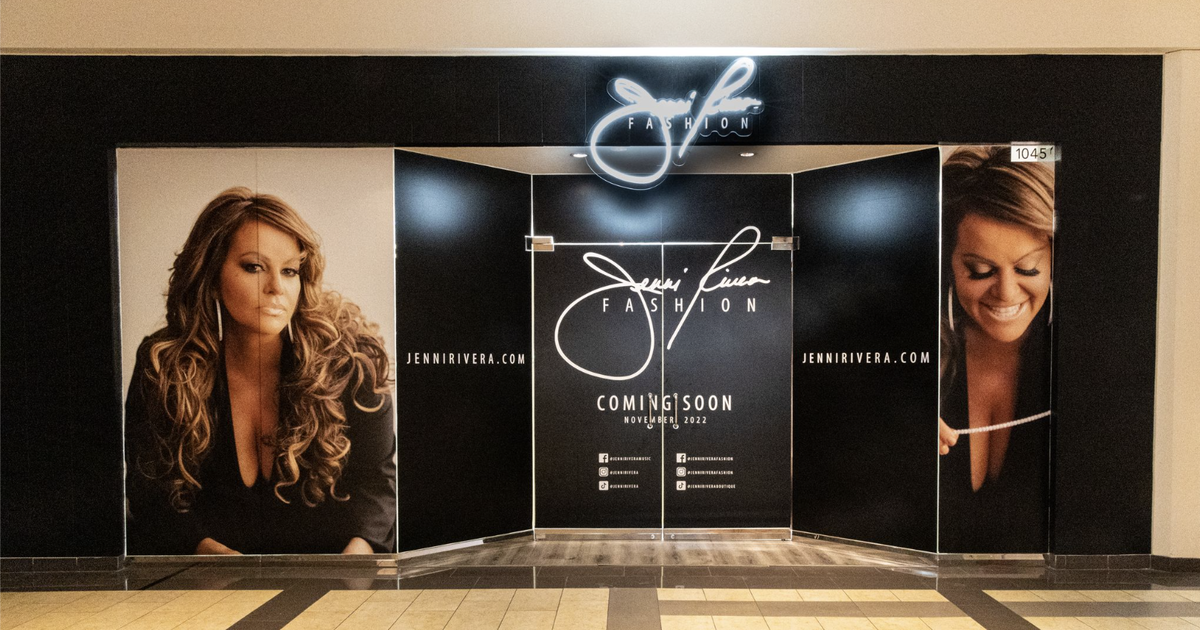 Firma de moda de Jenni Rivera abre tienda en California