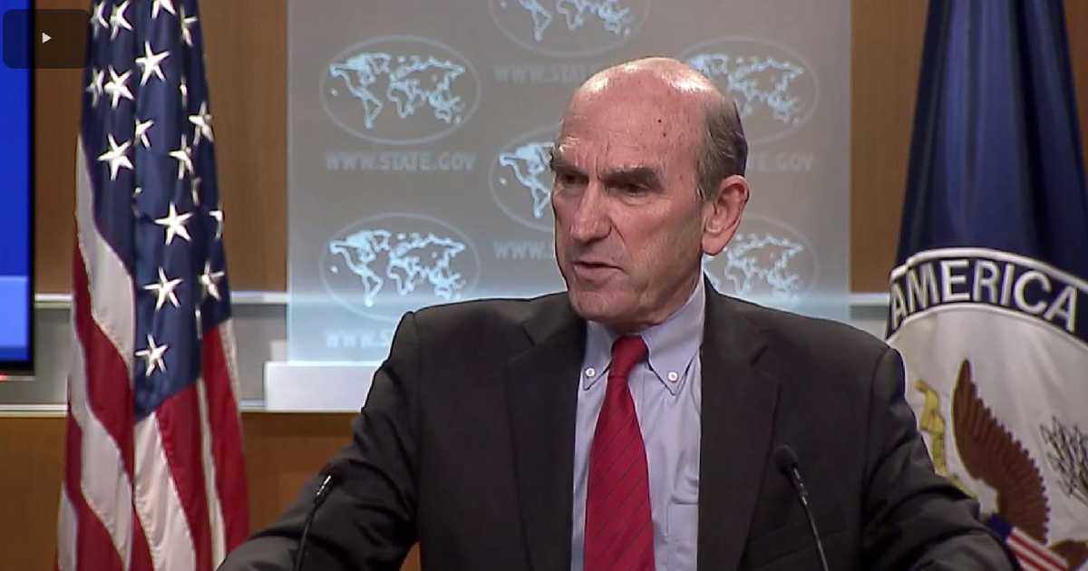 Elliott Abrams: Inhabilitación golpea política de EEUU