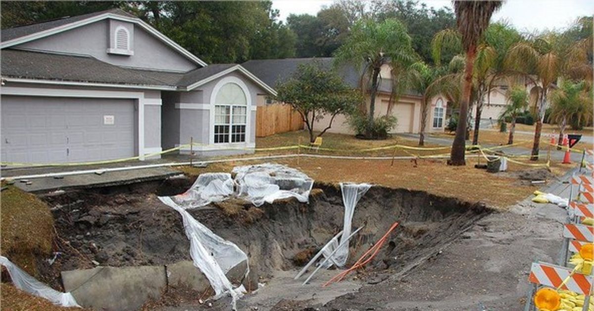 Investigan otro socavón de 65 pies de profundidad en zona central Florida