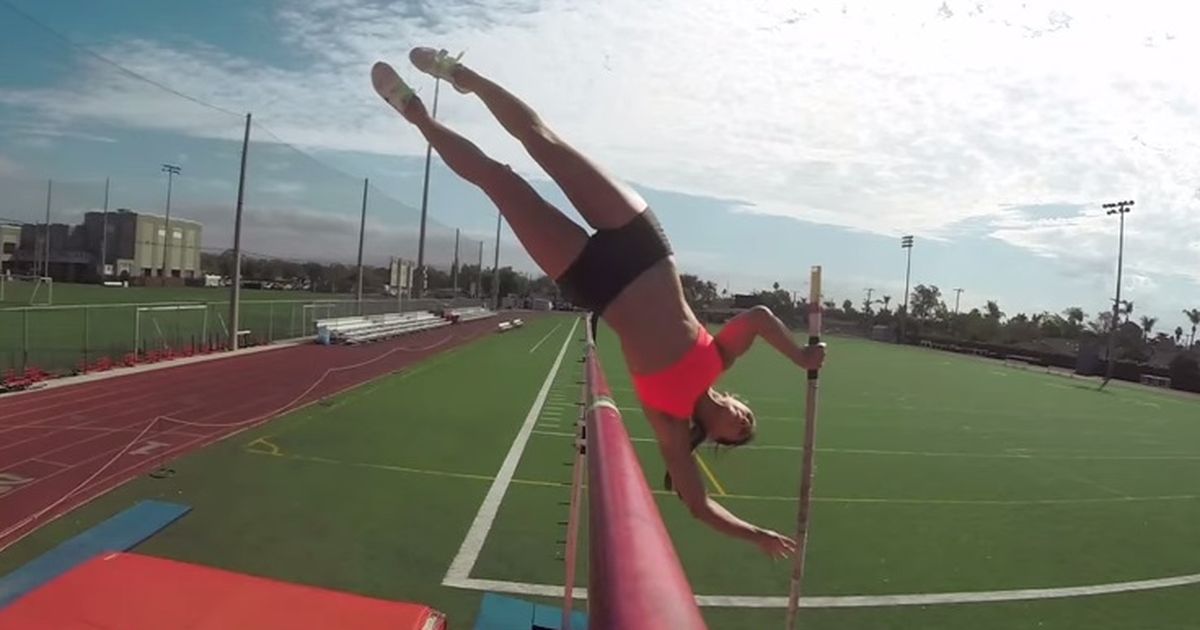 VIDEO: Cómo se vive un salto en garrocha