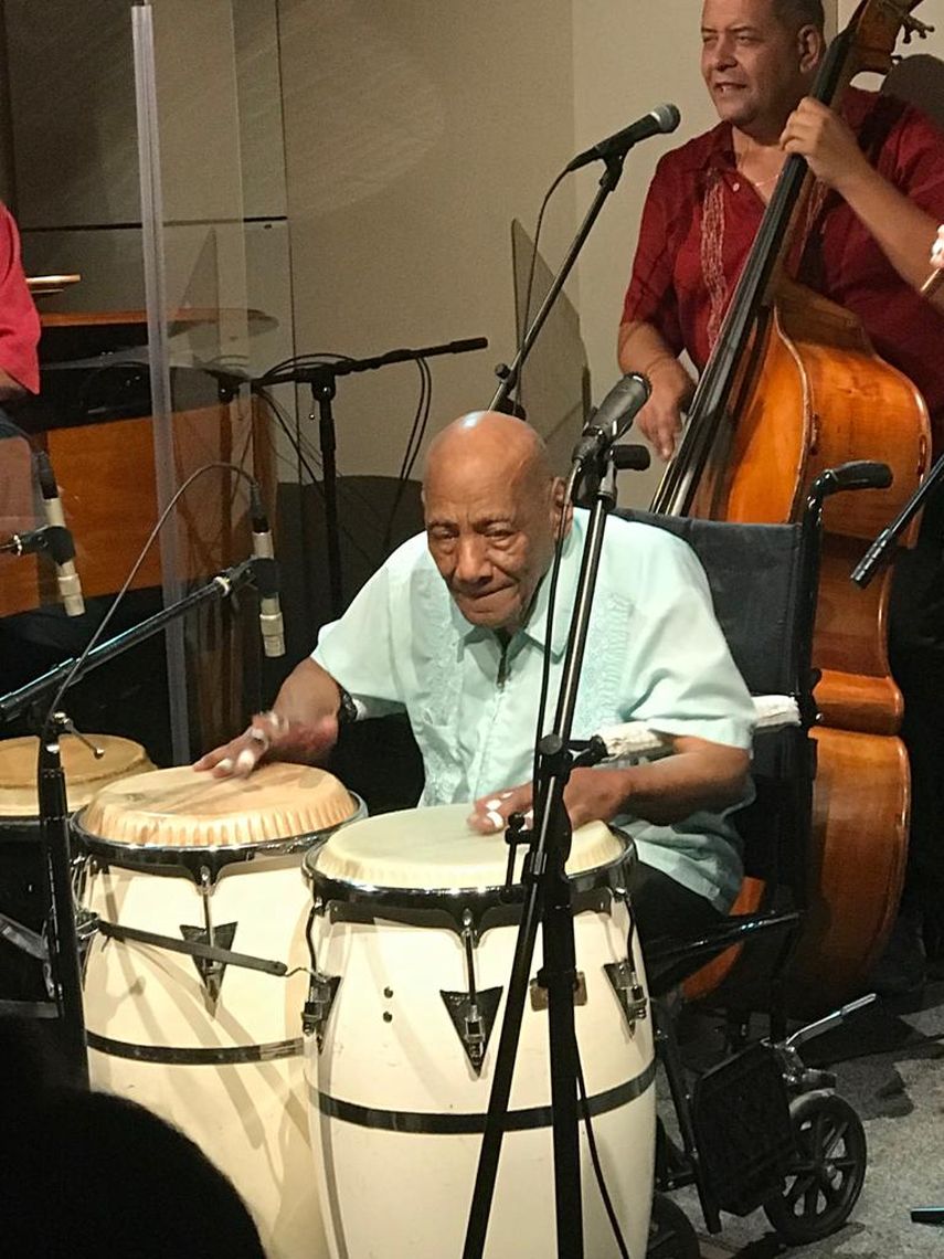 Cándio Camero, una leyenda de la percusión, cumple 99 años