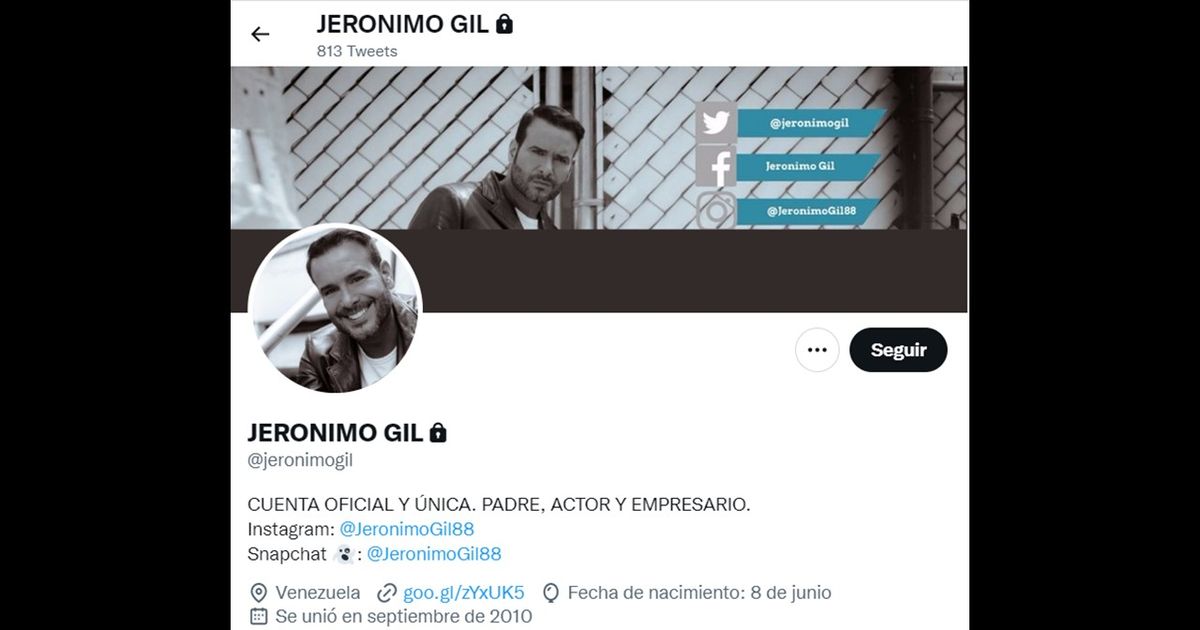 Detienen en Caracas al actor Jerónimo Gil