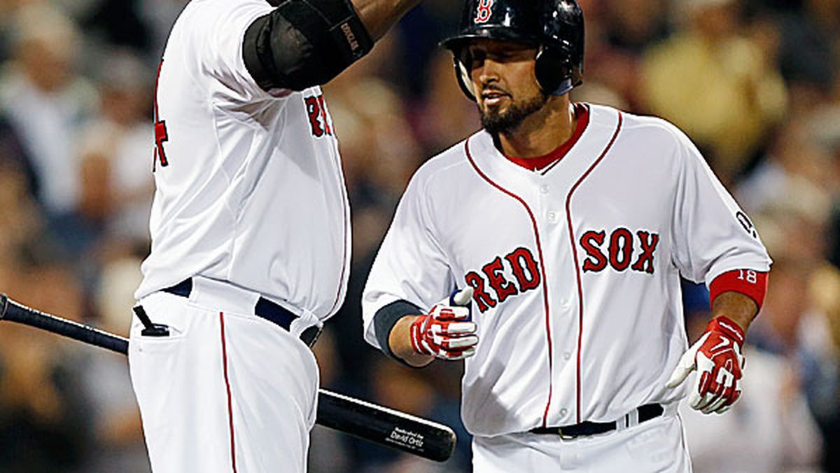 Medias Rojas ganan en la Americana con grand slam de Victorino