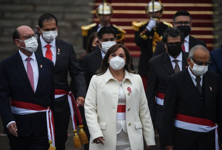 Boluarte: protestas son azuzadas por aliados de Castillo