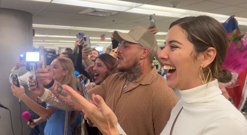 Marianela Ancheta recibe cálido recibimiento en Miami tras su ...