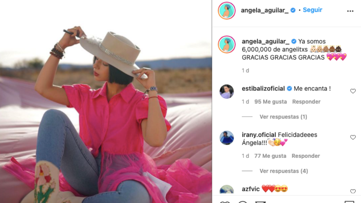 El contundente mensaje de Ángela Aguilar sobre la belleza