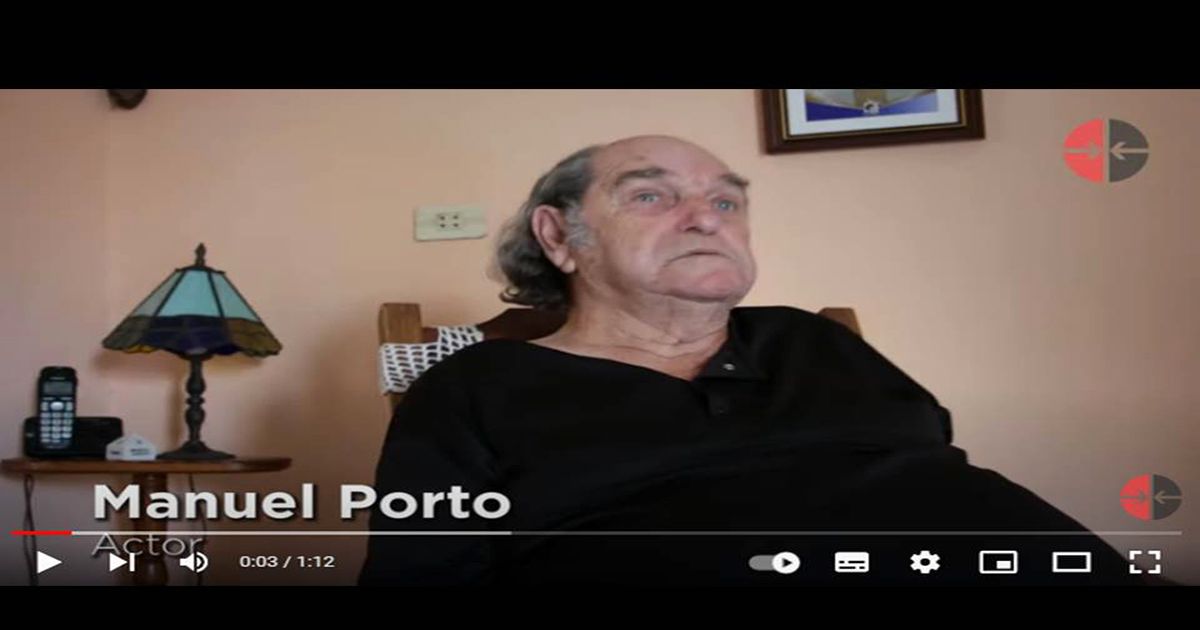 Fallece el actor cubano Manuel Porto por COVID-19