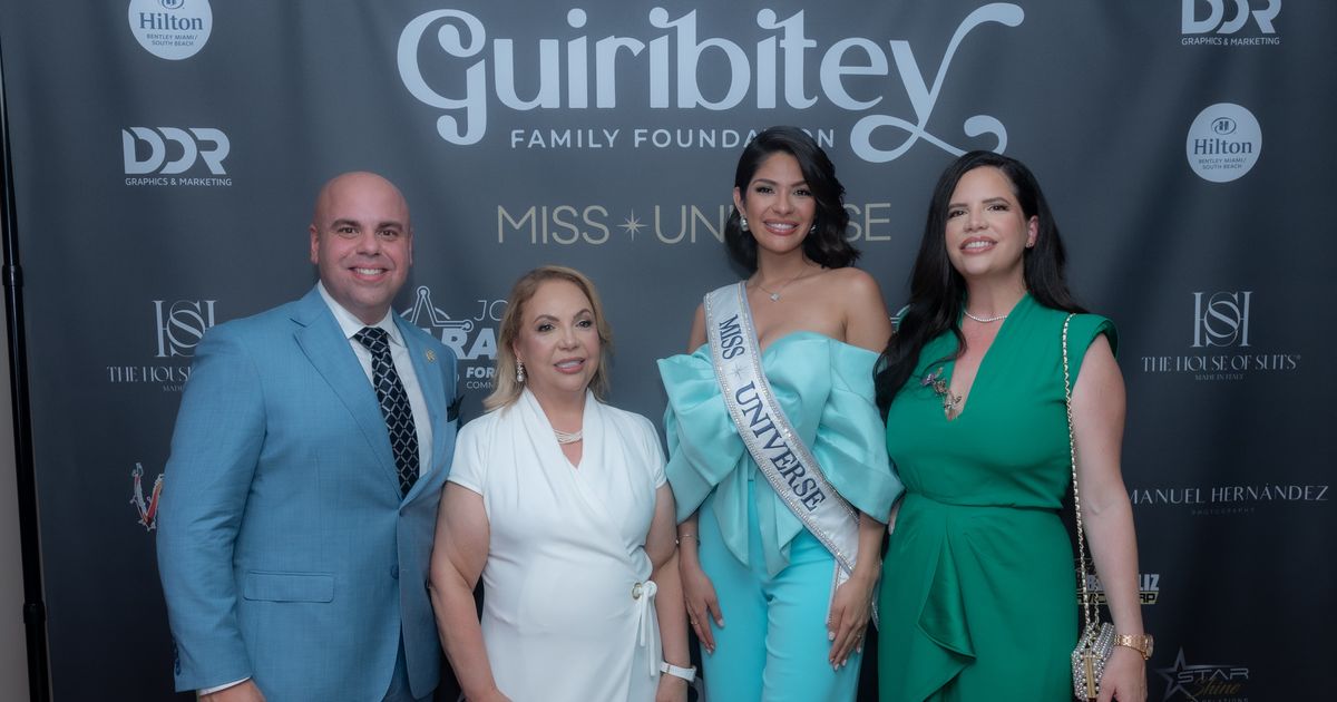 Miss Universo Sheynnis Palacios asiste a evento benéfico en Miami