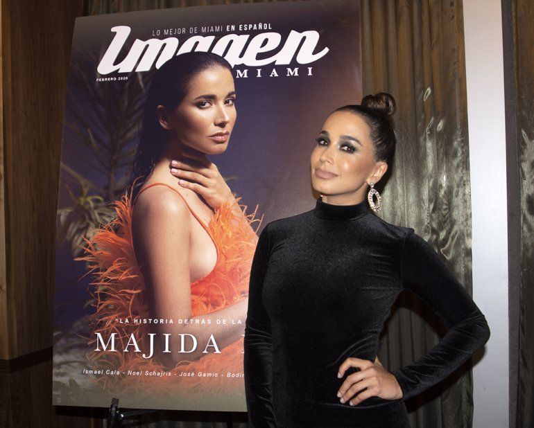 Majida Issa engalana la portada número 14 de la revista Imagen Miami