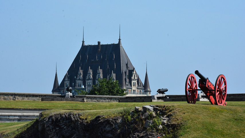 Chateau Frontenac in Quebec City, a living museum, full of history