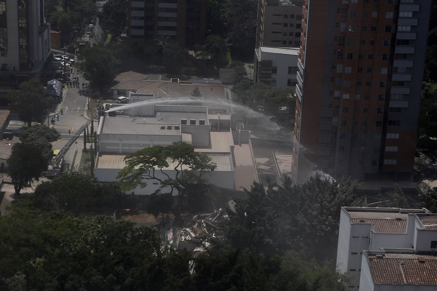 Colombia demuele el edificio Mónaco, donde vivió el narcotraficante ...