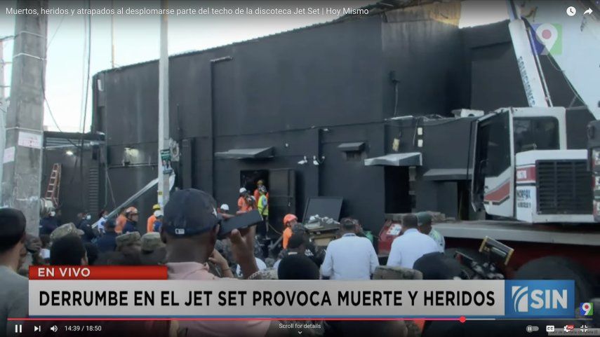 Asciende a 124 la cifra de muertos por el desplome del techo en una discoteca de República ...