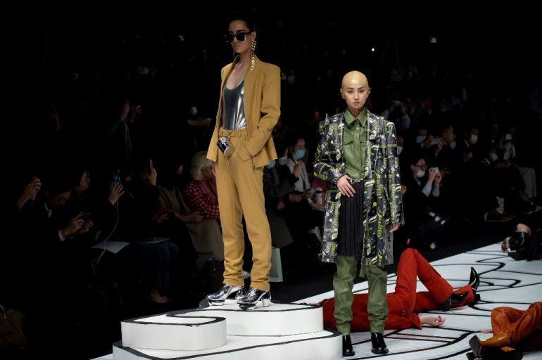 La pasarela de la Semana de la Moda de China en imágenes