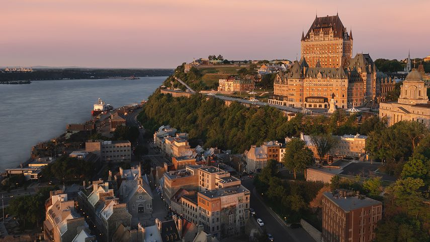Chateau Frontenac in Quebec City, a living museum, full of history