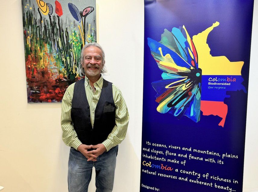 El pintor Edgard Bernal afirma que Miami es parte de su corazón