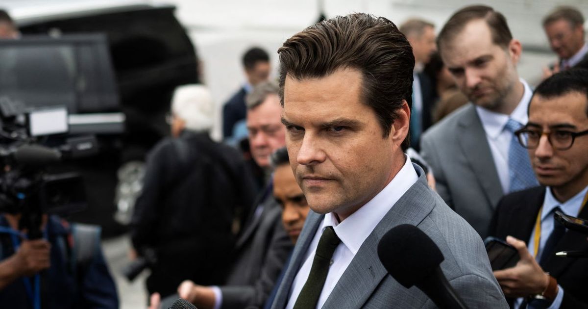 Matt Gaetz, el primer nominado por Trump como secretario de Justicia ...