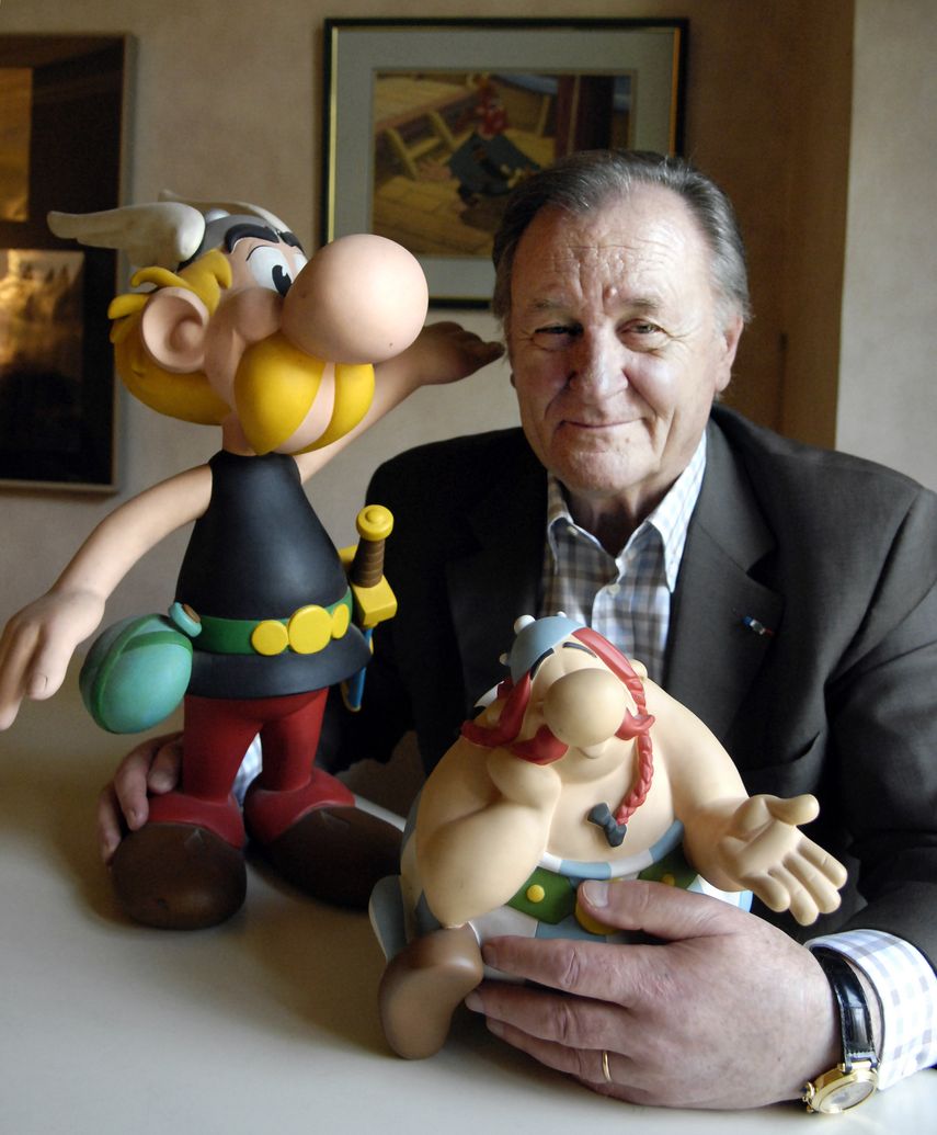 Francia: Fallece Albert Uderzo, el dibujante de Astérix