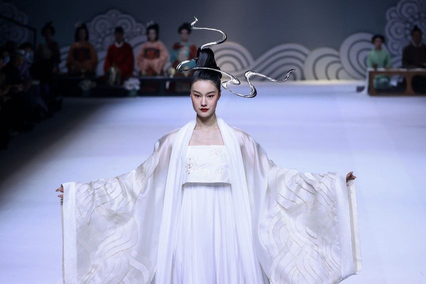 La pasarela de la Semana de la Moda de China en imágenes