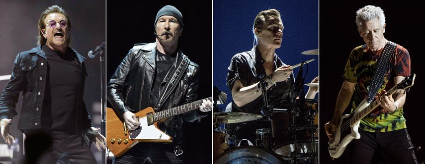 Banda U2 reinterpreta 40 de sus canciones