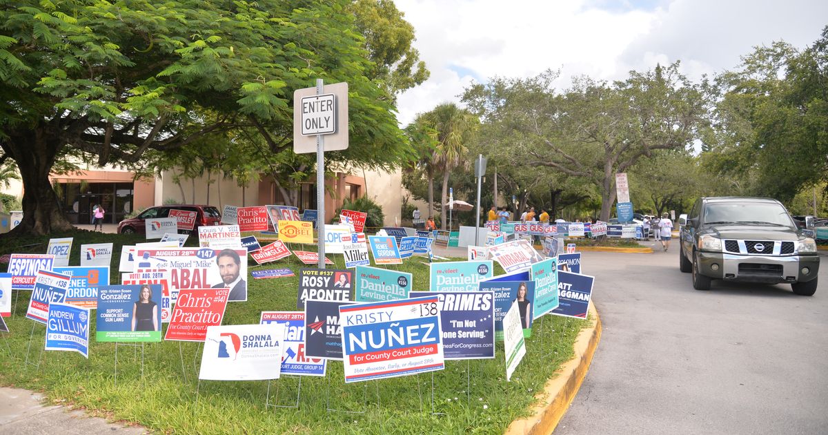 Unas 25.000 personas han votado hasta el mediodía del martes en Miami-Dade