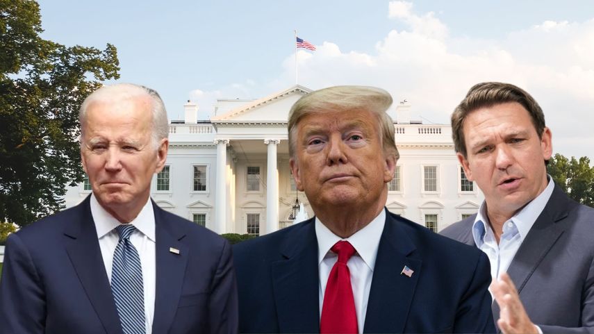 ¿Biden, Trump o DeSantis? comienza a calentarse el ambiente político