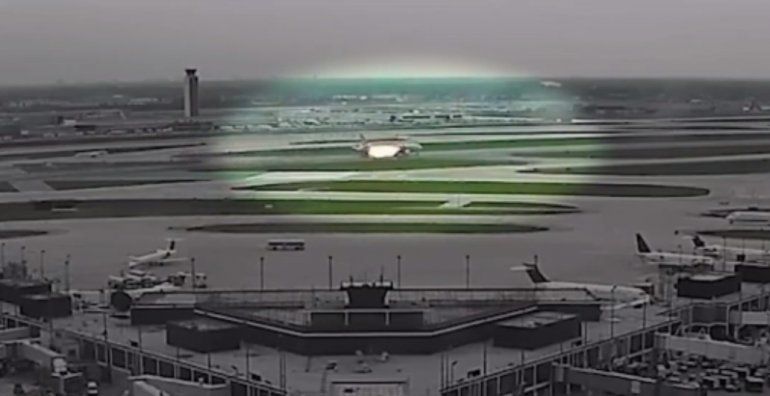 Revelan imágenes de la explosión de un avión que tenía como destino Miami