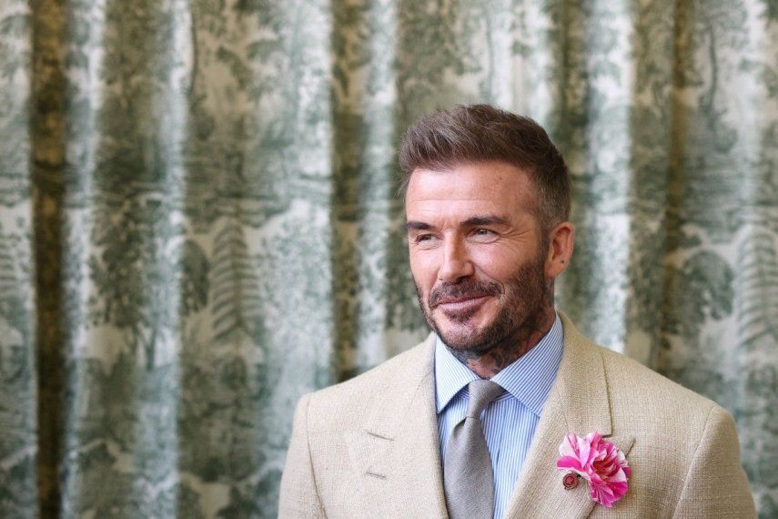 David Beckham es nombrado caballero por el rey Carlos III