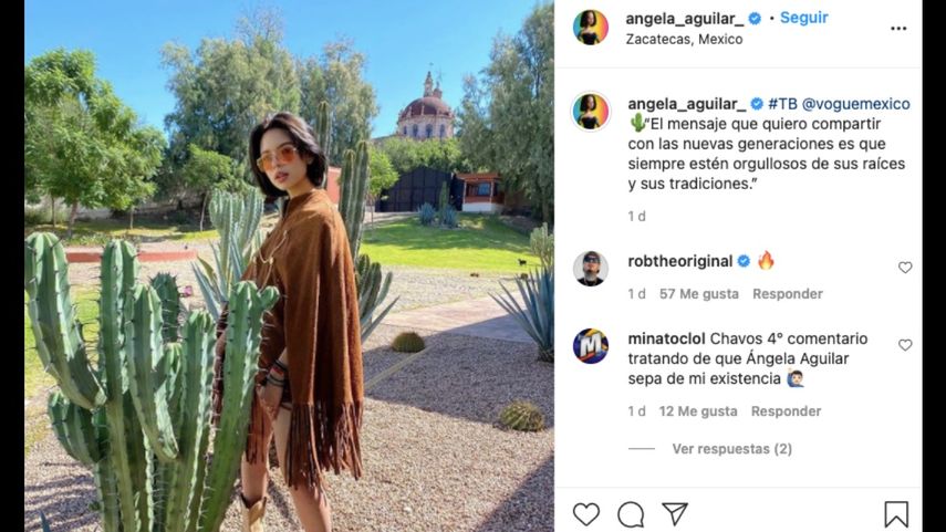 Ángela Aguilar cambió radicalmente su look: ahora es rubia