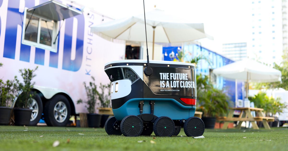 Llegan a Miami los robots para entregas